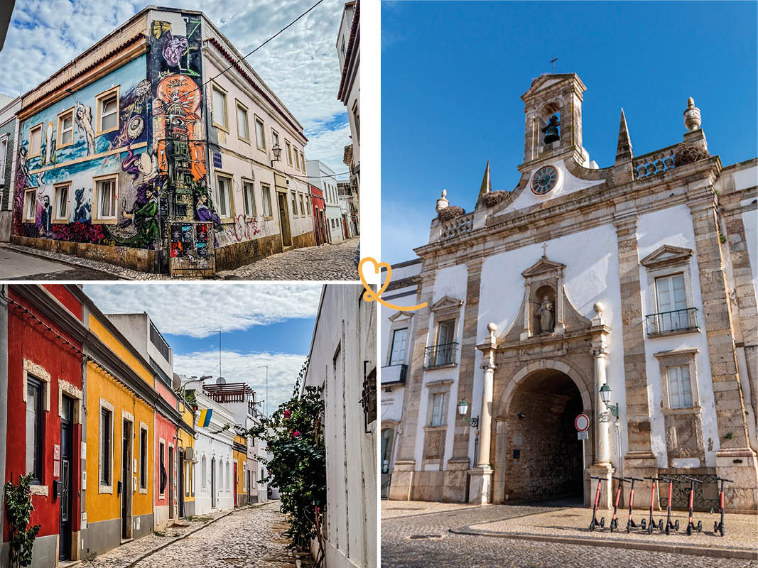 Visit Faro: old town, street art and marina (tips + photos)